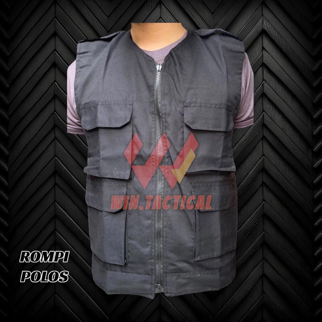 Jual ROMPI PREMIUM BAHAN TEBAL Rompi tactical Rompi cargo body vest ...