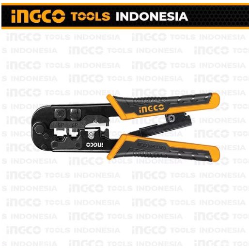 Jual INGCO Tang Crimping 8 Inch HMPCN2468R Kupas Tank Modular Plug ...
