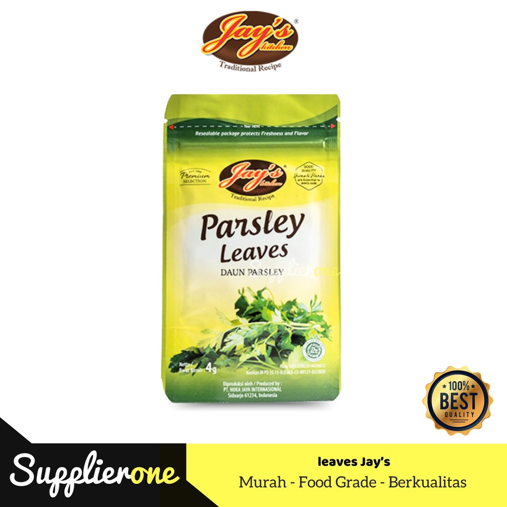 Jual Parsley Leaves Jay's / Daun Oregano / Daun Parsley / Daun Basil ...