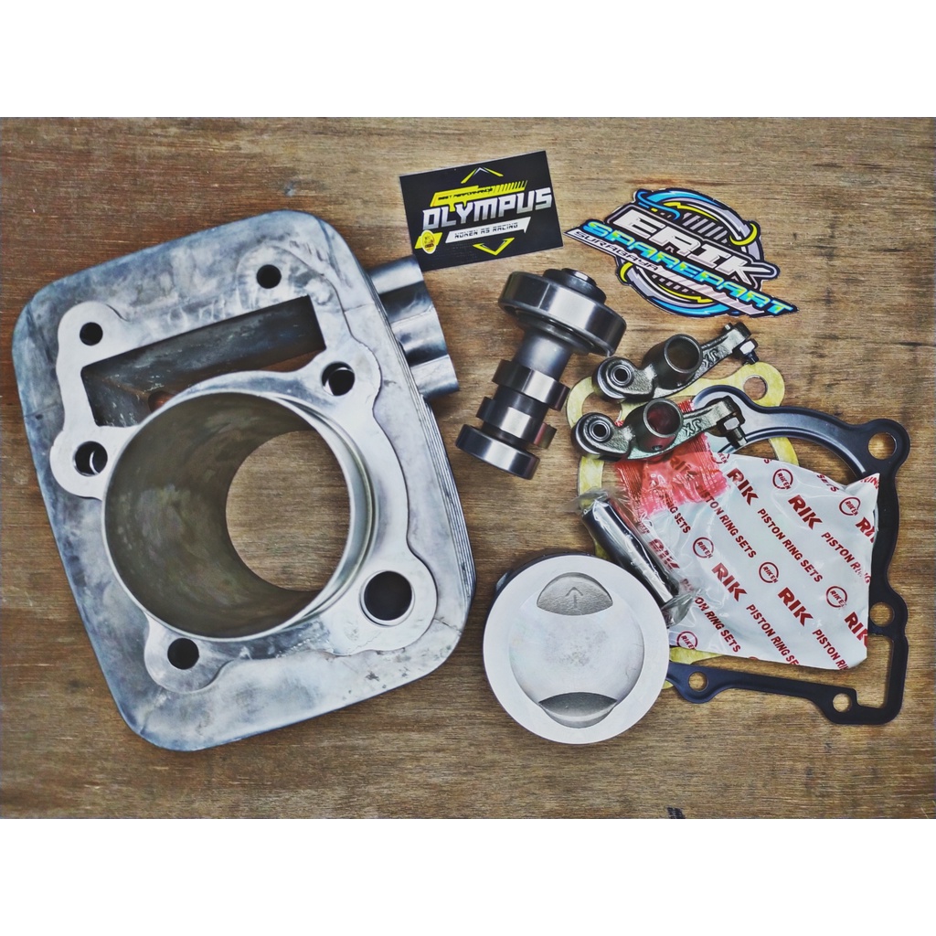 Jual BLOK KLX BORE UP PISTON 63 SET NOKEN AS CAM RACING BLOK RACING KLX ...