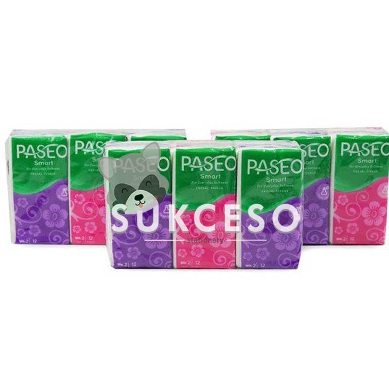 Jual Paseo Tissue Hanky Pocket Parfum PER PAK ISI 6 12 Sheets | Shopee ...