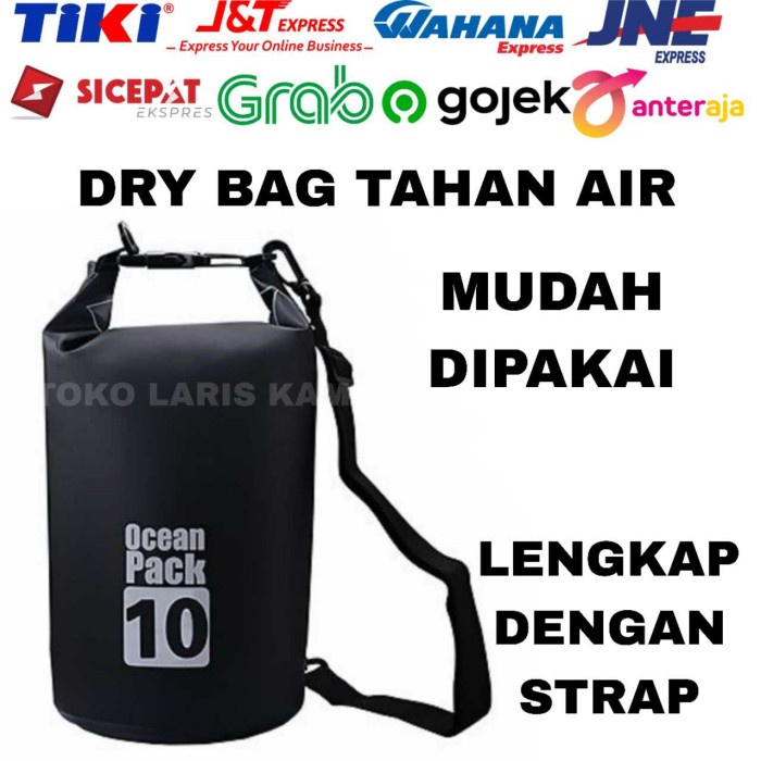 Jual Dry bag waterproof outdoor 10L tas tahan air berkualitas | Shopee Indonesia