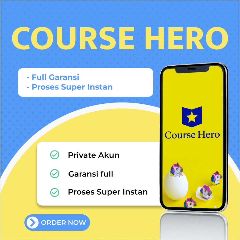 Jual COURSE HERO PREMIUM 1 BULAN | COURSEHERO 1 BULAN | Shopee Indonesia