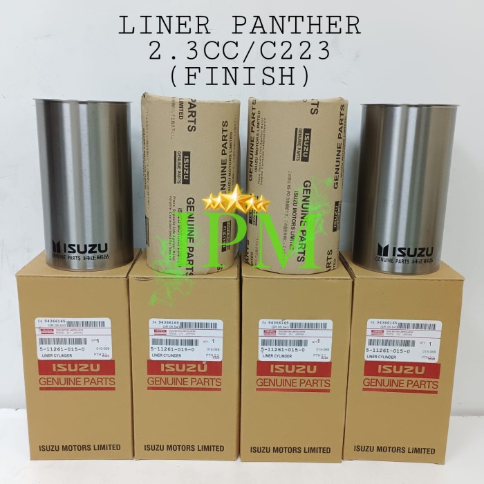 Jual LINER BORING SET ISUZU PANTHER 2.3CC C223 STD FINISH PNP OEM GARANSI | Shopee Indonesia
