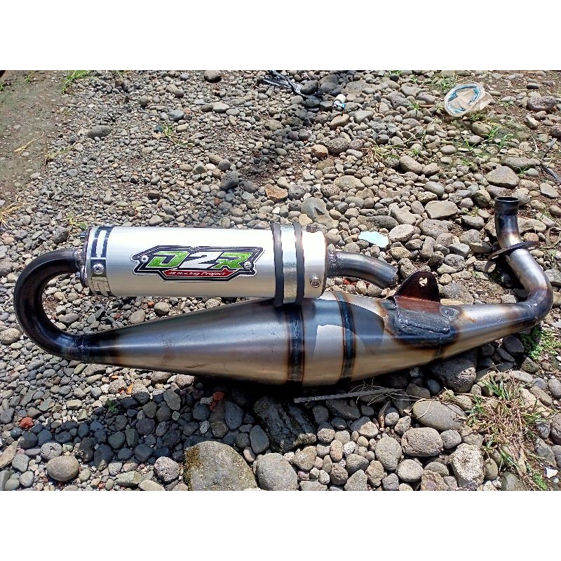 Jual Knalpot matic 2 tak Yamaha Glide 100, Sanex ,CPI Hussar, SF50 QJ50 ...