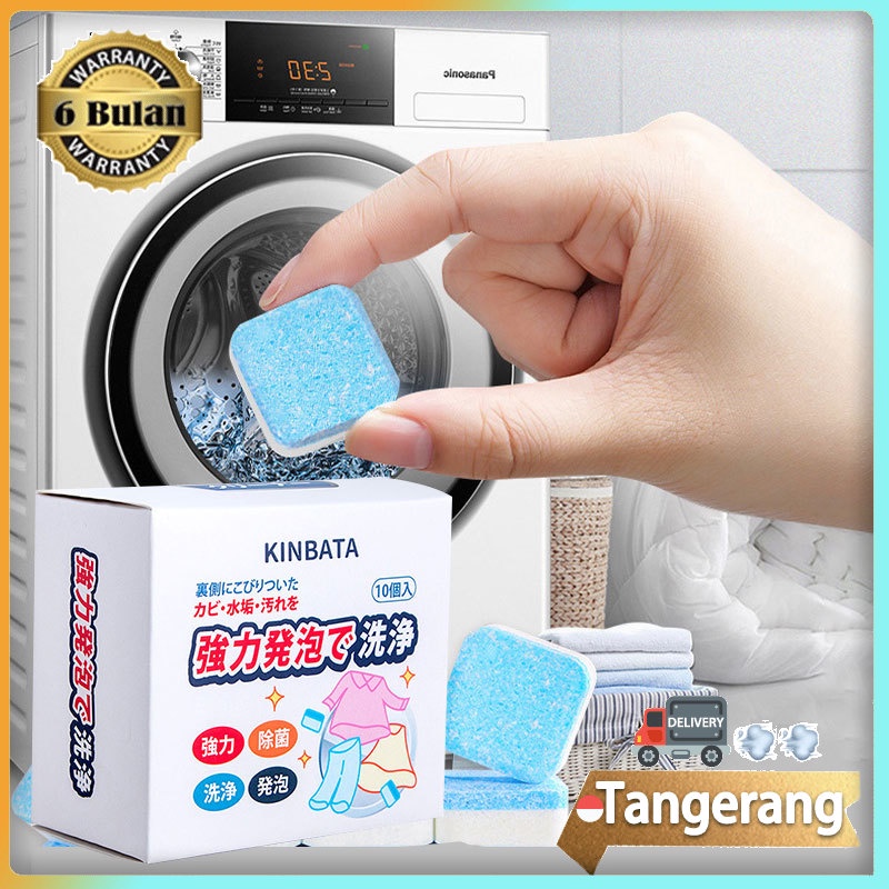 Jual 10pcs/box Tablet Pembersih Mesin Cuci KINBATA Cleaner Mesin Cuci Washing Machine Cleaner ...