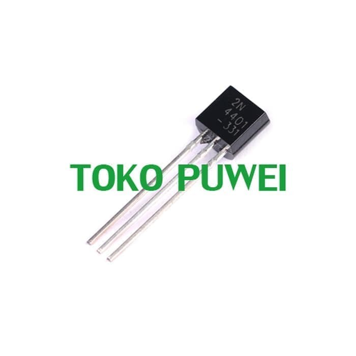 Jual 2N4401 2N 4401 0.6A 40V NPN TO-92 Bipolar BJT Single Transistor ...