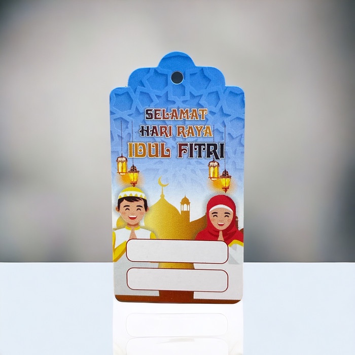 Jual Hang Tag Idul Fitri 1 Pack Isi 10 Kartu Ucapan Hampers Greeting ...