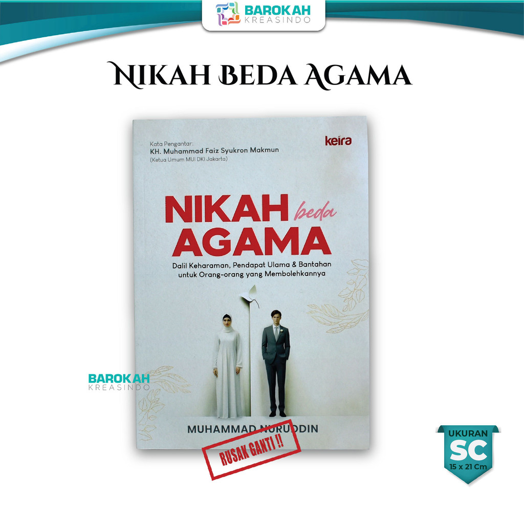 Jual Buku Fiqih Pernikahan Nikah Beda Agama Dalil Keharaman, Pendapat ...