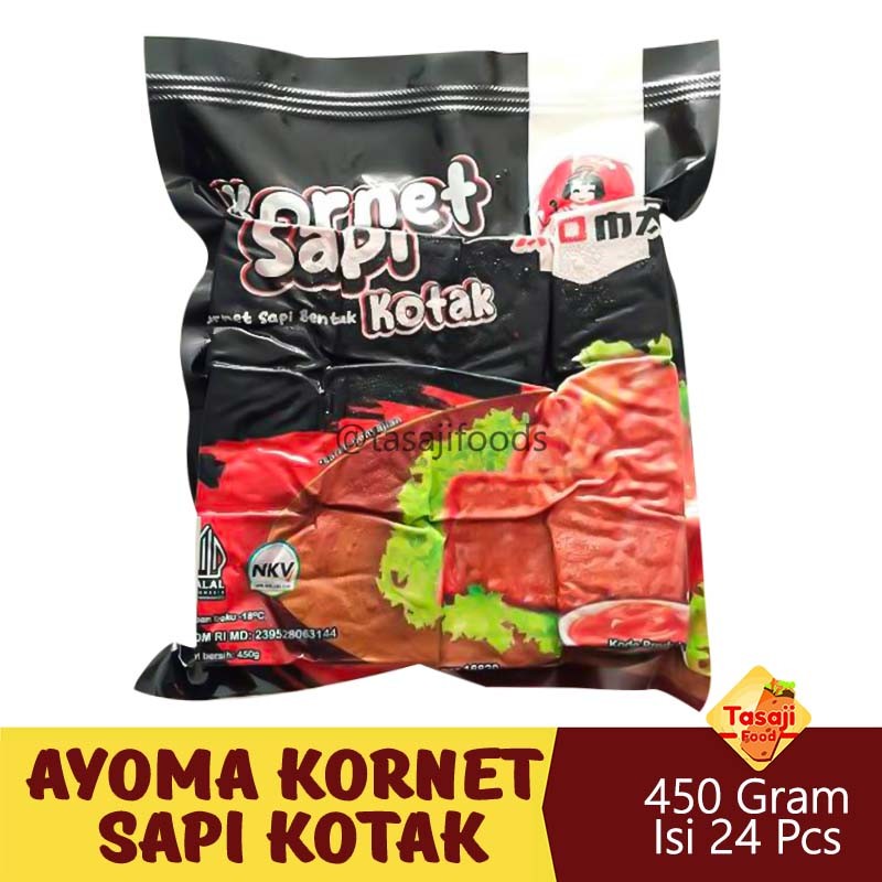 Jual Ayoma Kornet Sapi Kotak 450 Gram Isi 24 Pcs | Shopee Indonesia