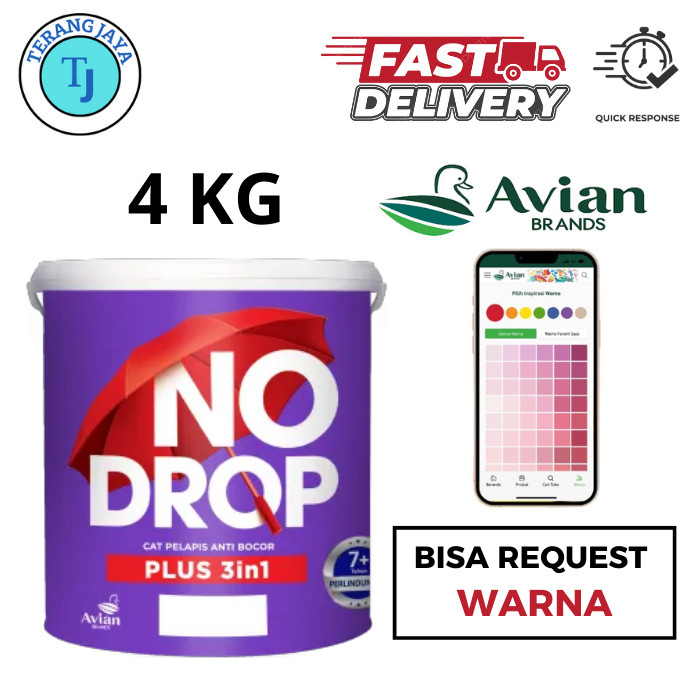Jual NO DROP PLUS 3 IN 1 Kemasan 4 KG - Cat Pelapis Anti Bocor | Shopee ...