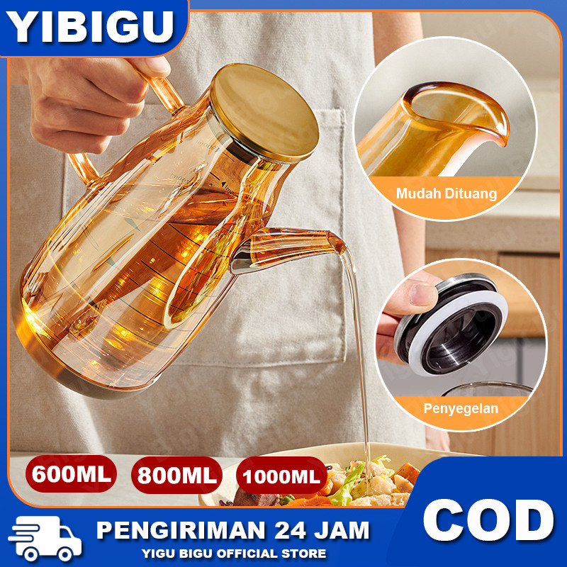 Jual 600/800/1000ml Pot Minyak Kaca Borosilikat Tinggi Berkapasitas Besar Tidak Menggantung Pot ...