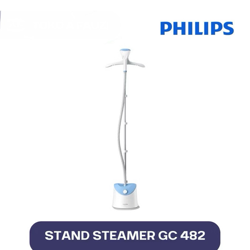 Jual Setrika Strika Philips Stand Steamer GC-482/25 Biru Setrika Uap ...