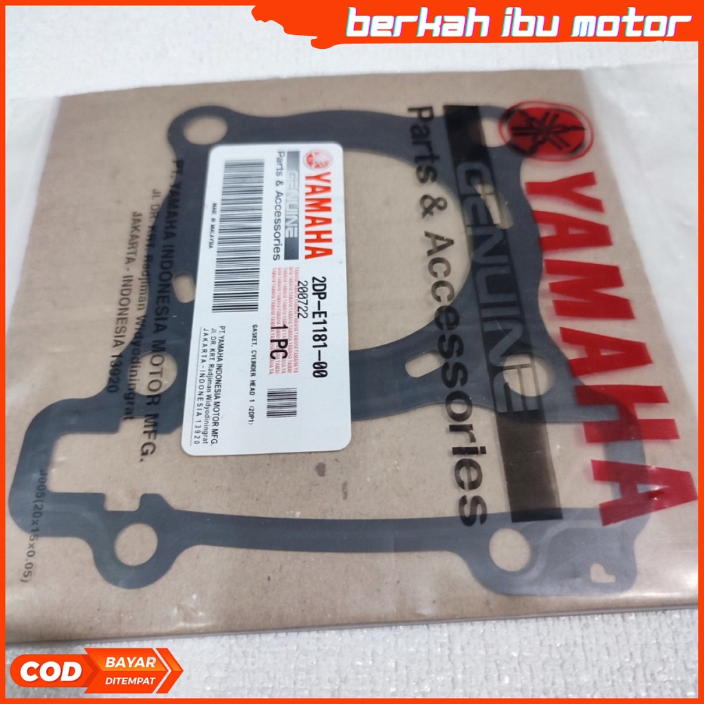 Jual DM135 Paking Gasket Head Nmax Aerox 2DP-E1181-00 Origil Yamaha ...
