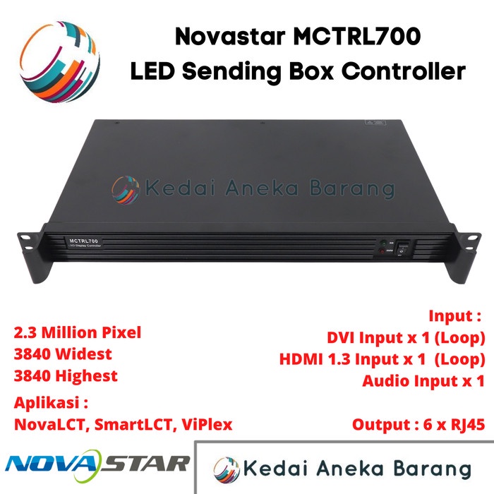 Jual Novastar MCTRL700 MCTRL 700 LED Videotron Controller Sending Card Box GT27 | Shopee Indonesia