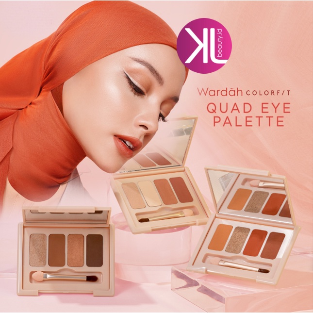 Jual BARU Wardah Colorfit Quad Eye Palette - Eyeshadow 4 in 1 | Shopee ...