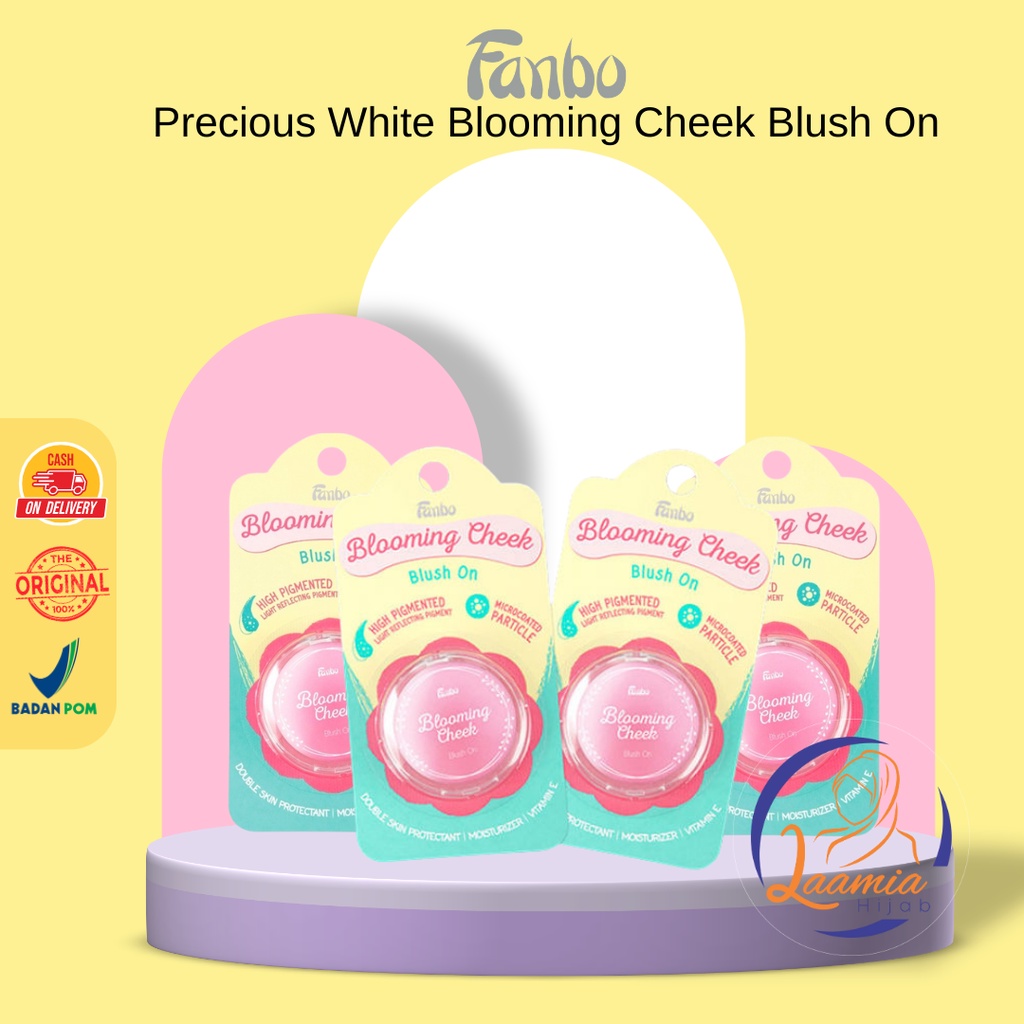 Jual Fanbo Precious White Blooming Cheek Blush On | Blush On | Shopee ...