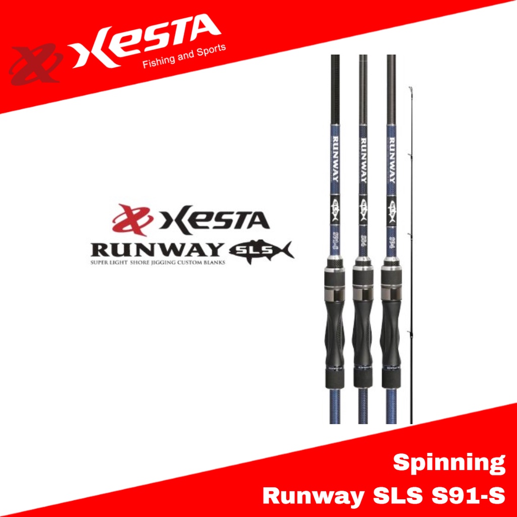 Jual Xesta Rod Spinning Runway SLS S91-S Long Shooter (7184) | Shopee Indonesia