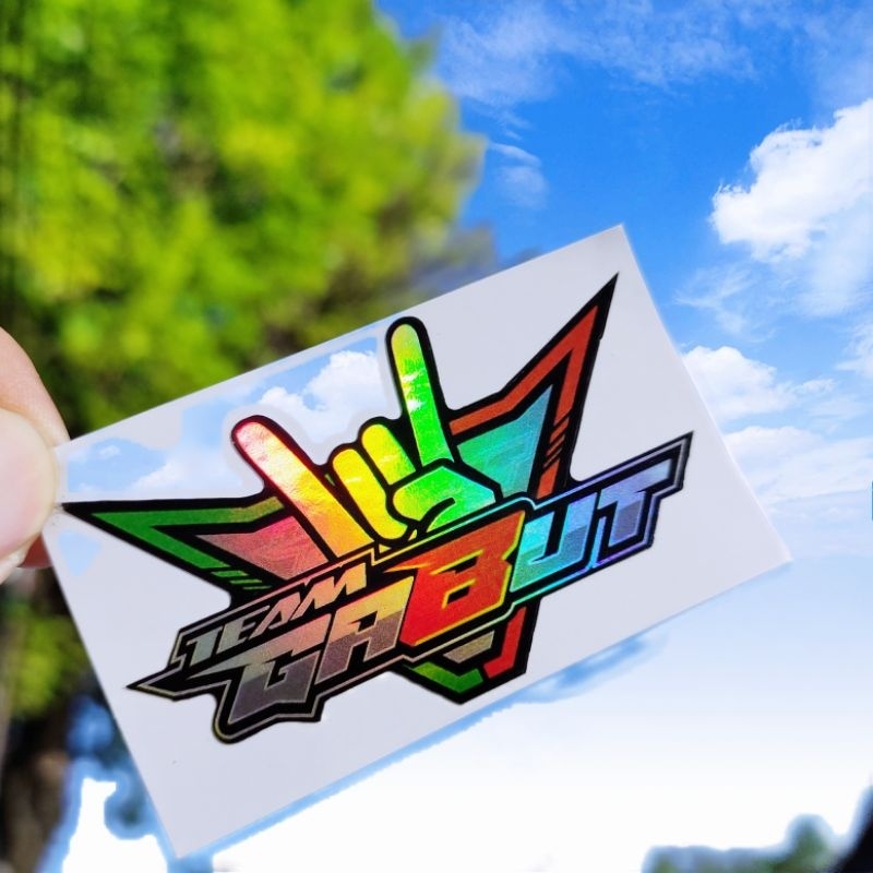 Jual Stiker tem gabut ( Tangan Hologram) | Shopee Indonesia
