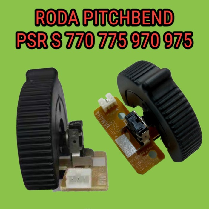 Jual RODA PITCH BEND KEYBOARD YAMAHA PSR S 770 775 970 975 ORIGINAL ...