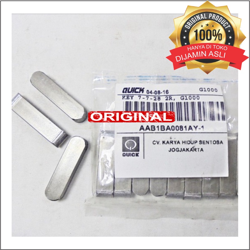 Jual Ori Spi spie kancing pin KEY 7 7 28 2R Original Quick | Shopee ...
