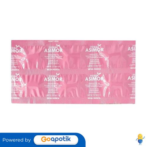 Jual Herba Asimor Strip 6 Kaplet Asi Booster Pelancar Asi | Shopee ...