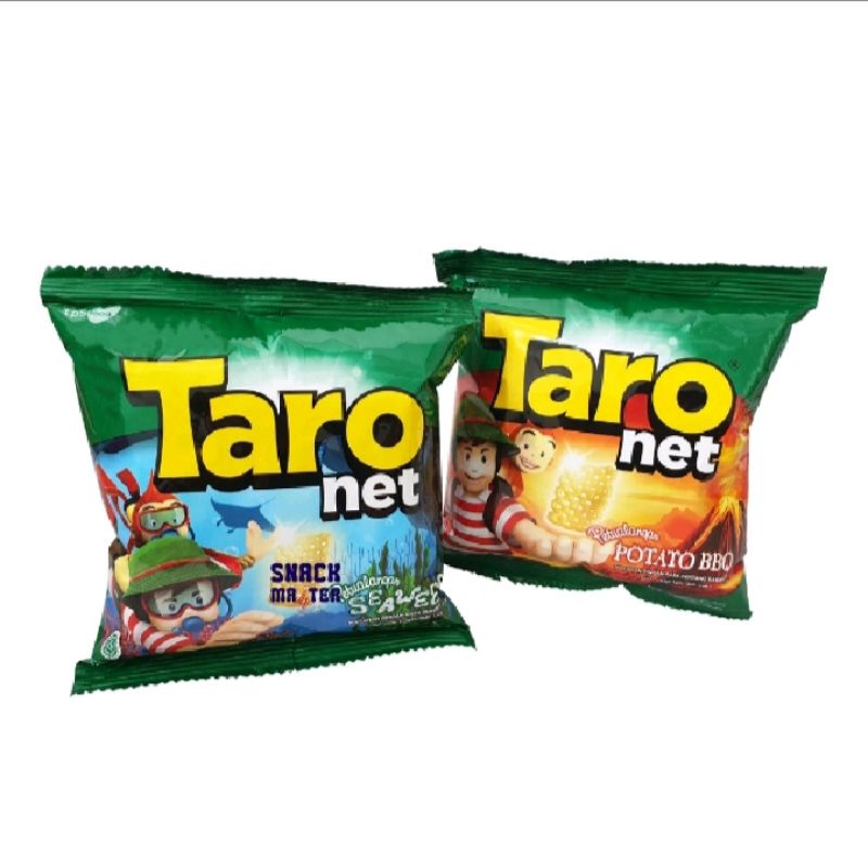 Jual Taro Net Mini RENCENG- Netto 10 bks x 9gr | Shopee Indonesia