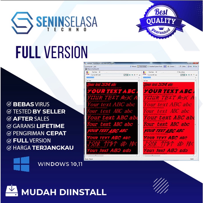 Jual Software Font Management: FontViewOK 8 [WIN] | Shopee Indonesia