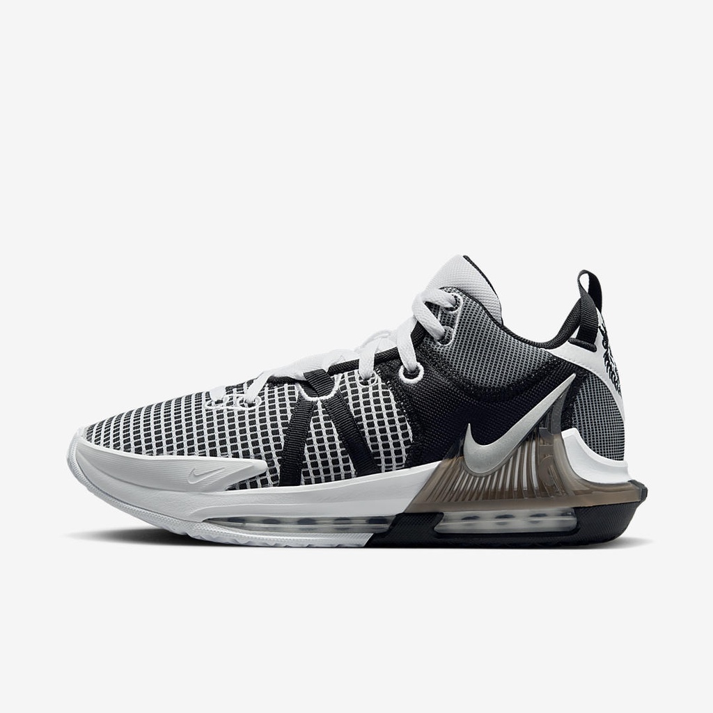 Jual NIKE LEBRON WITNESS 7 EP OREO BLACK WHITE DM1122-100 | Shopee ...