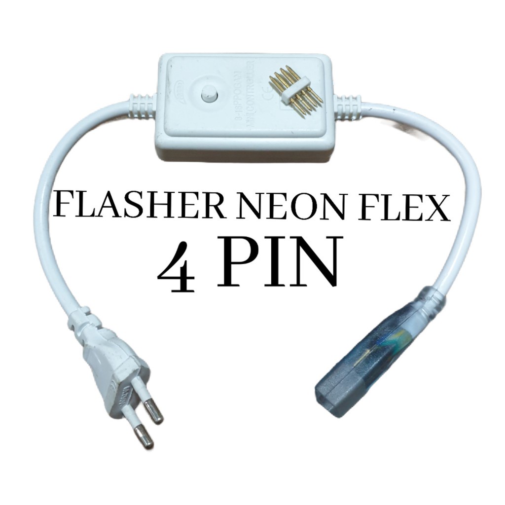 Jual flasher RGB Neon Flex 4 pin / kontrol neon flex | Shopee Indonesia
