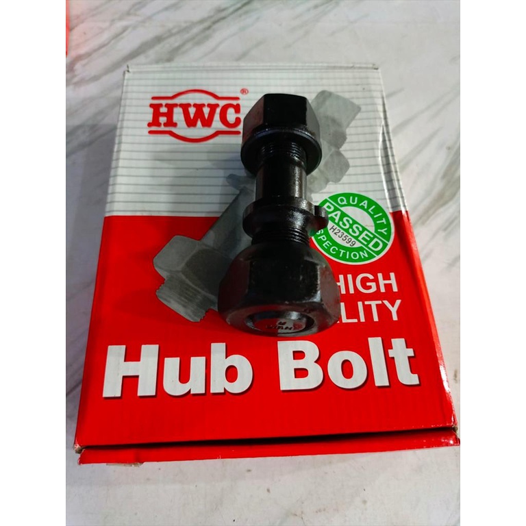 Jual Baut Roda Hub Bolt Truk Hino Lohan Ranger Depan Kanan Kuping 1 HWC ...