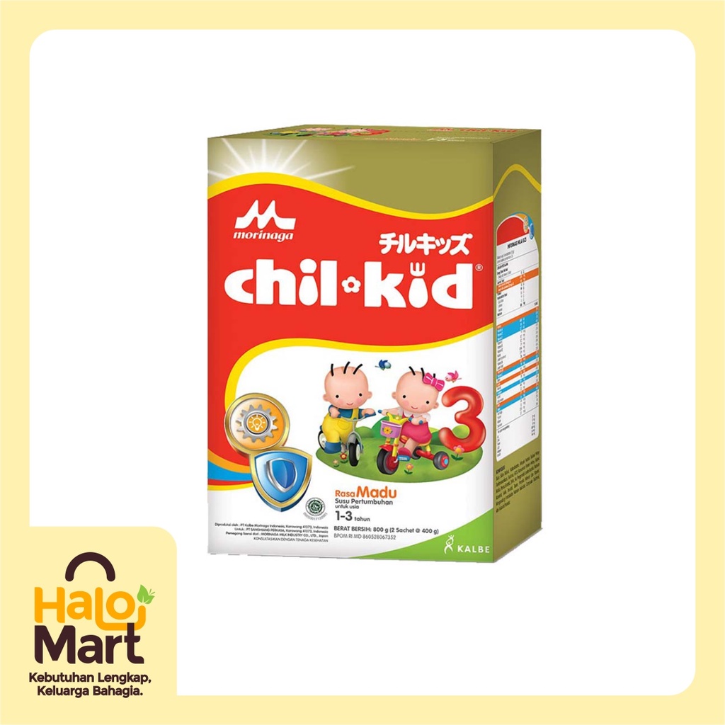 Jual MORINAGA CHIL KID 3 MADU @800GR | Shopee Indonesia