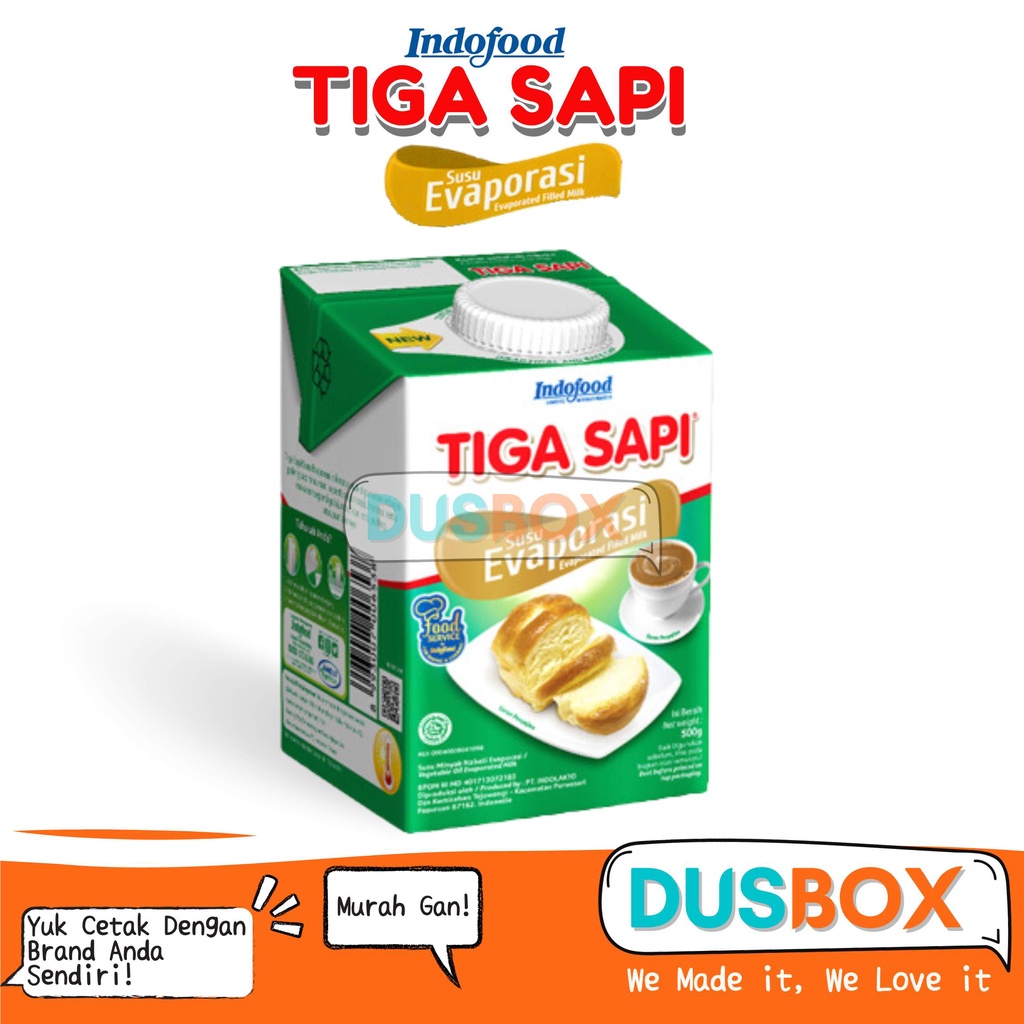 Jual Susu Evaporasi Tiga sapi 500ml / Susu Tiga sapi / Susu Evaporasi ...