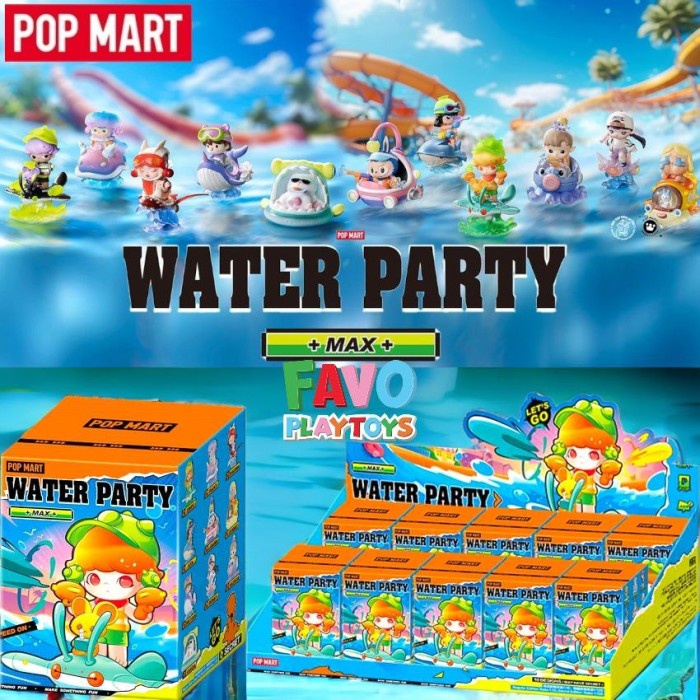 Jual POP MART x POPCAR Water Party Series Blind Box Figure | Shopee ...
