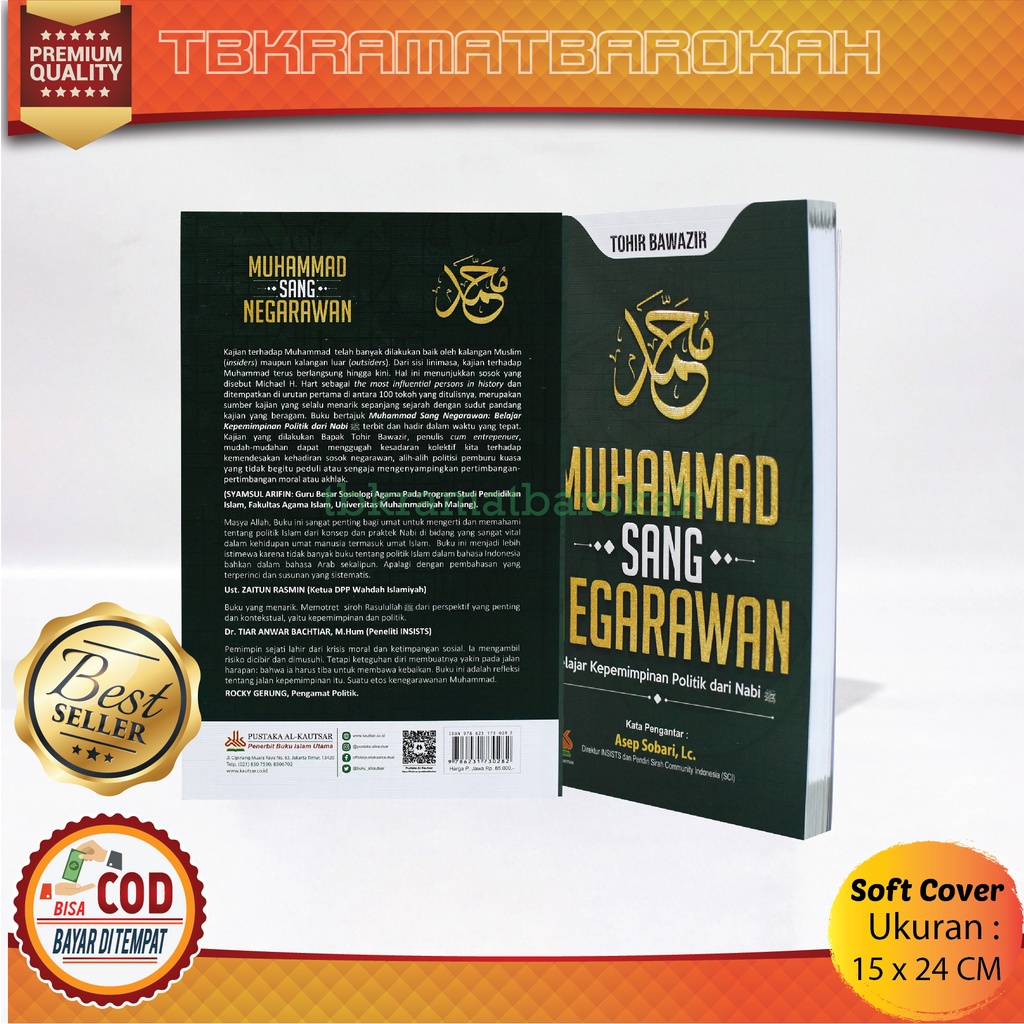 Jual Muhammad Sang Negarawan : Belajar Kepemimpinan Politik dari Nabi ...