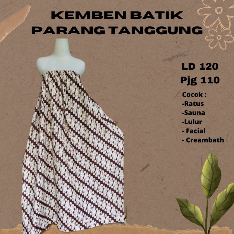 Jual Kemben Dress Batik Siraman Lulur Facial Creambath motif batik ...