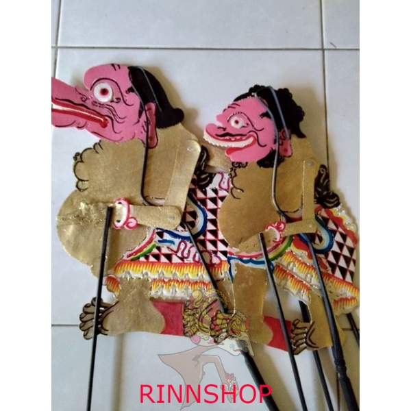 Jual wayang bilung dan togok / kulit asli / cod / wayang murah | Shopee ...