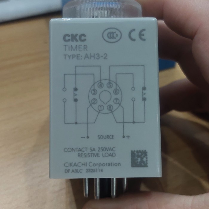 Jual TIMER CKC AH3-2 10S 220V AH3 AH3 2 HIGH QUALITY | Shopee Indonesia