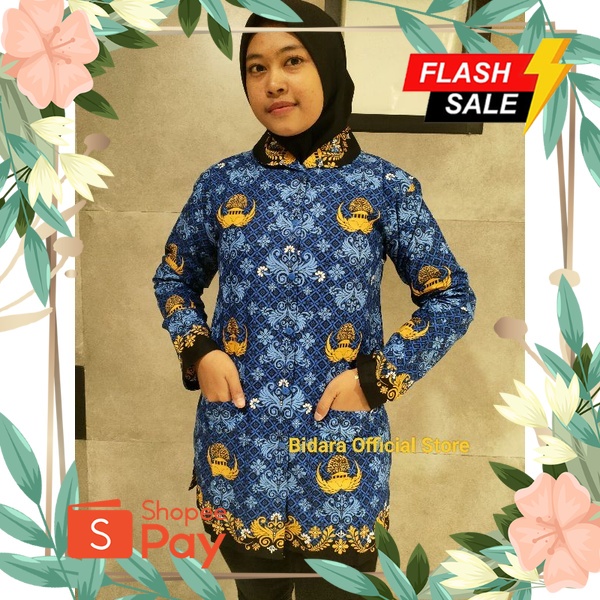 Jual SRAGAM HARI PAHLAWAN //SERAGAM KORPRI KERAH HITAM | Shopee Indonesia