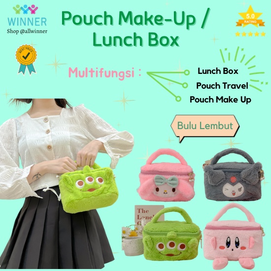Jual POUCH MAKE UP LUCU SANRIO MELODY KUROMI TRAVEL MINI BAG KARAKTER ...
