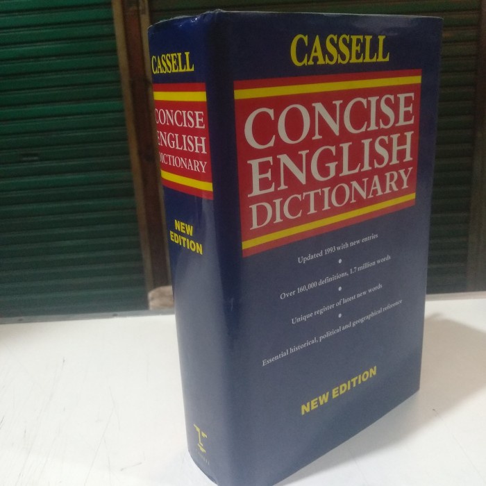 Jual Cassell : Concise English Dictionary - New Edition ( Original ...