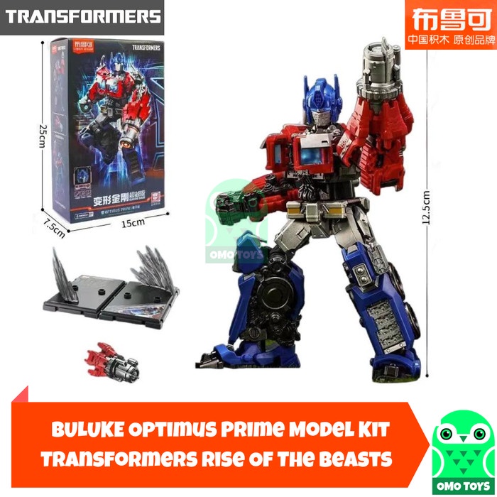 Jual Blokees Optimus Prime Model Kit LED Transformers Rise Of The ...