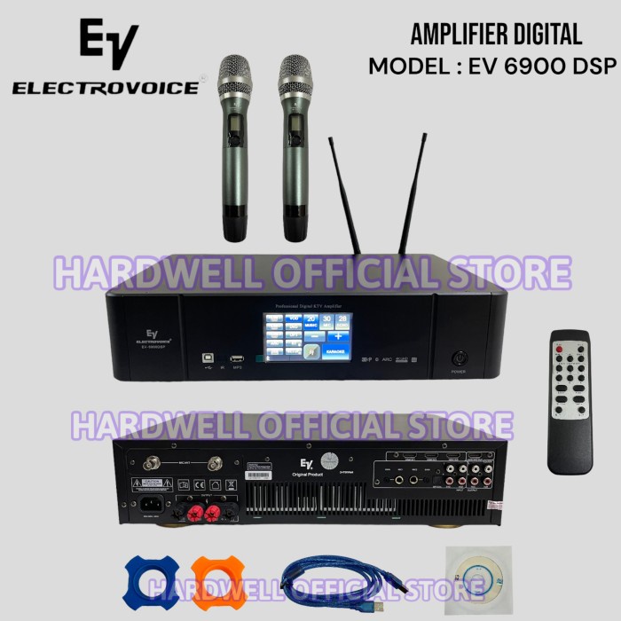 Jual Power Amplifier Digital Electrovoice EV 6900 DSP /EV6900DSP Original | Shopee Indonesia