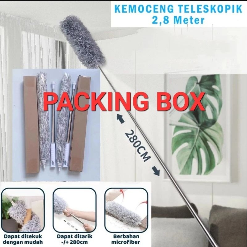 Jual Kemoceng teleskopik panjang 280cm kemoceng multifungsi serbaguna ...