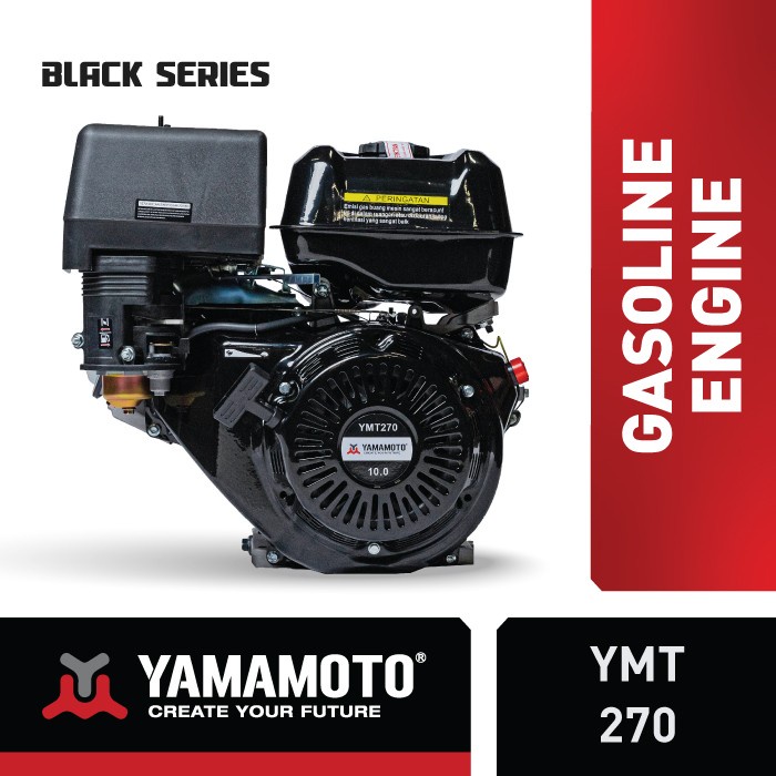 Jual Mesin Bensin YAMAMOTO Gasoline Engine Black Series 10 HP YMT 270 ...