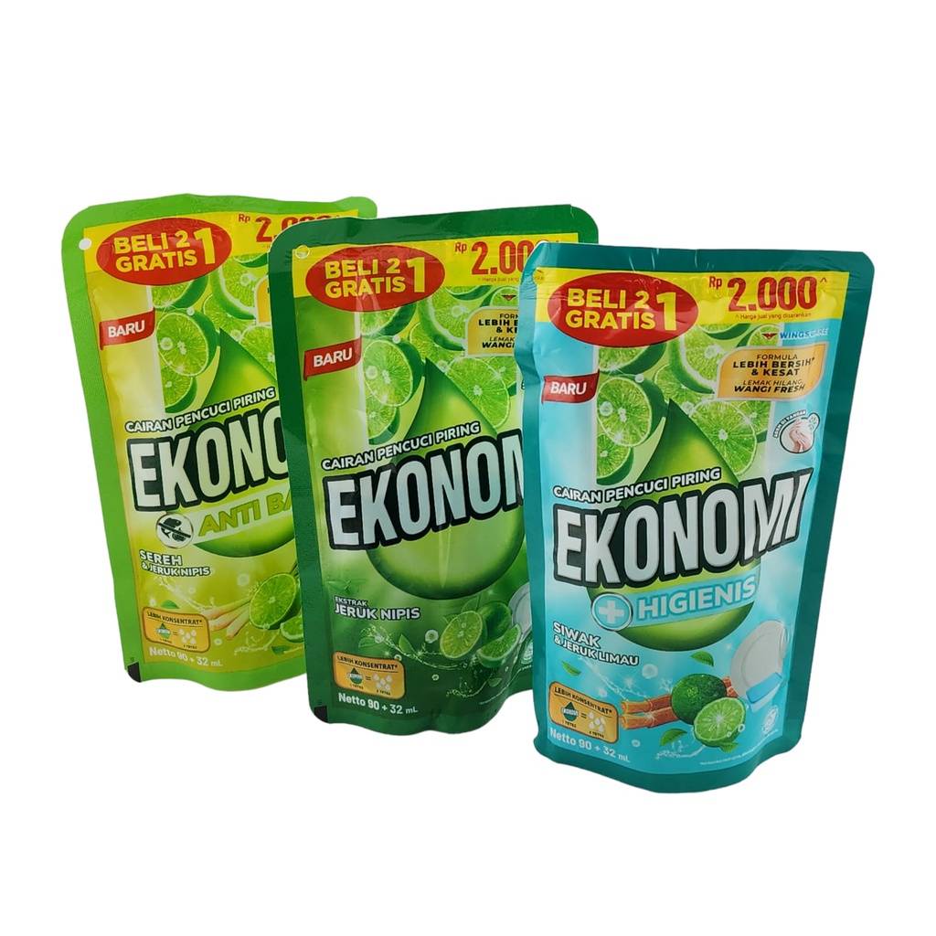 Jual Ekonomi Sabun Pencuci Piring - Netto 122 ml | Shopee Indonesia