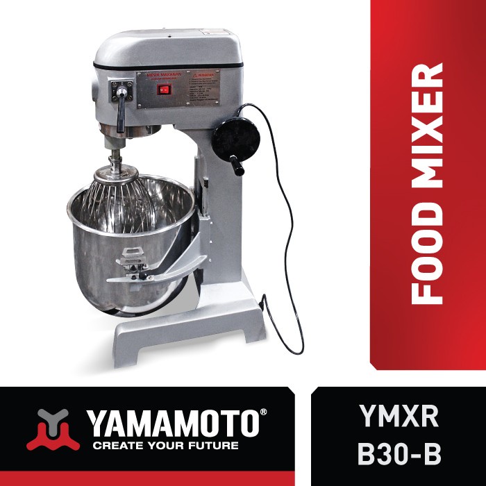 Jual Mesin YAMAMOTO Food Mixer YMXR B30-B Kapasitas 30 Liter | Shopee ...