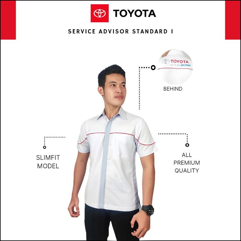 Jual Seragam Kerja Kantor Kemeja Kerja Pria Casual Kemeja Seragam Kerja ...