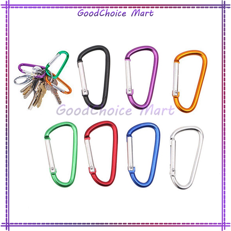 Jual Carabiner Gantungan Kunci Aluminium Alloy 5D shape / Gantungan ...