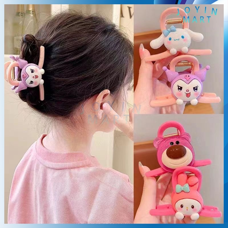 Jual Jepit Rambut Lotso Dan Sanrio / Jepit Rambut Anak Lucu Kartun ...